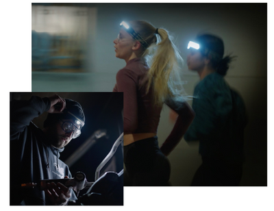 PRO 1500 LED Multi-Beam Rechargeable Headlamp